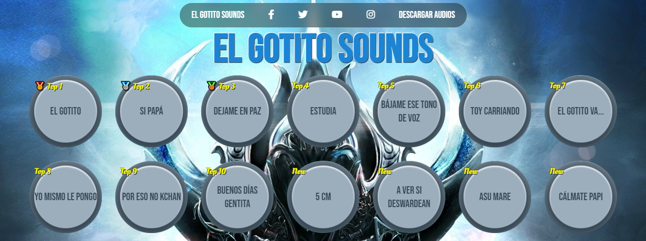 GitHub - ppontetraje/elgotito-sounds: You can navigate to this project